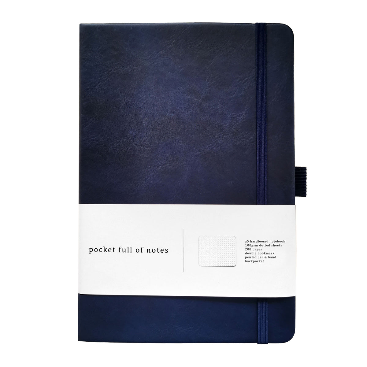 Pocket Full of Notes A5 Hardbound Notebook (Blue) – Papernotes ...